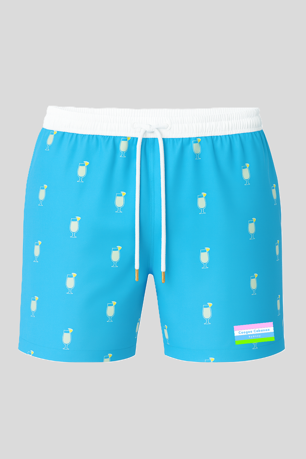 Pina Colada | Coogee Cabanaz Men’s Luxury Swim Shorts